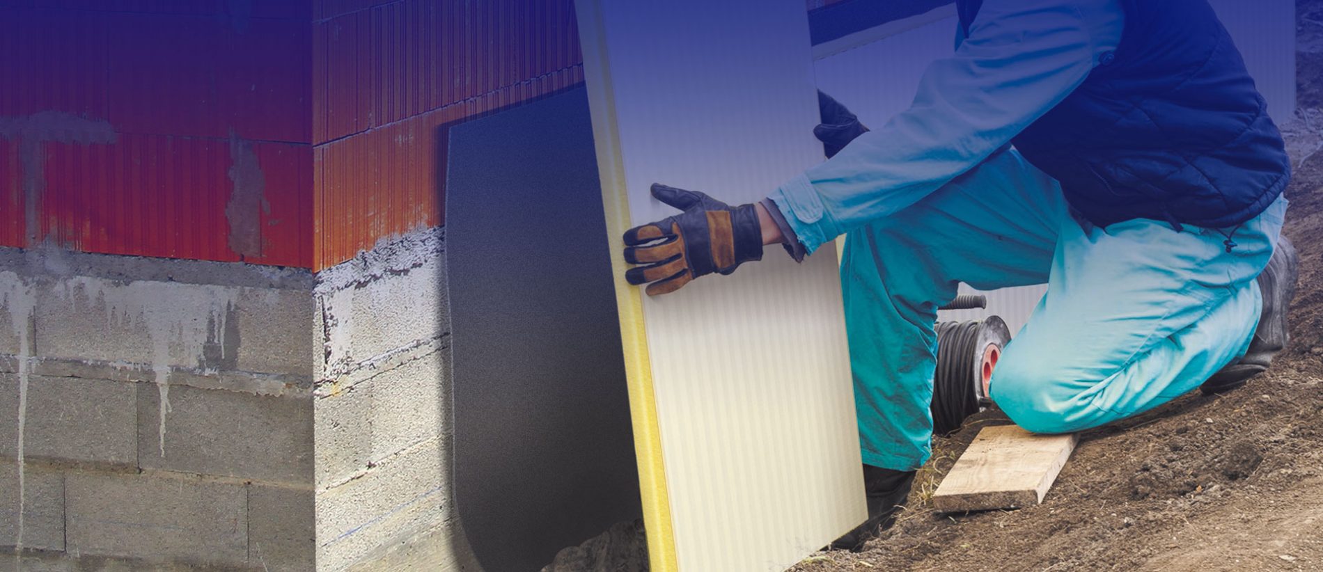 Parois enterrées isolées avec XPS Isolation en polystyrène extrudé ...